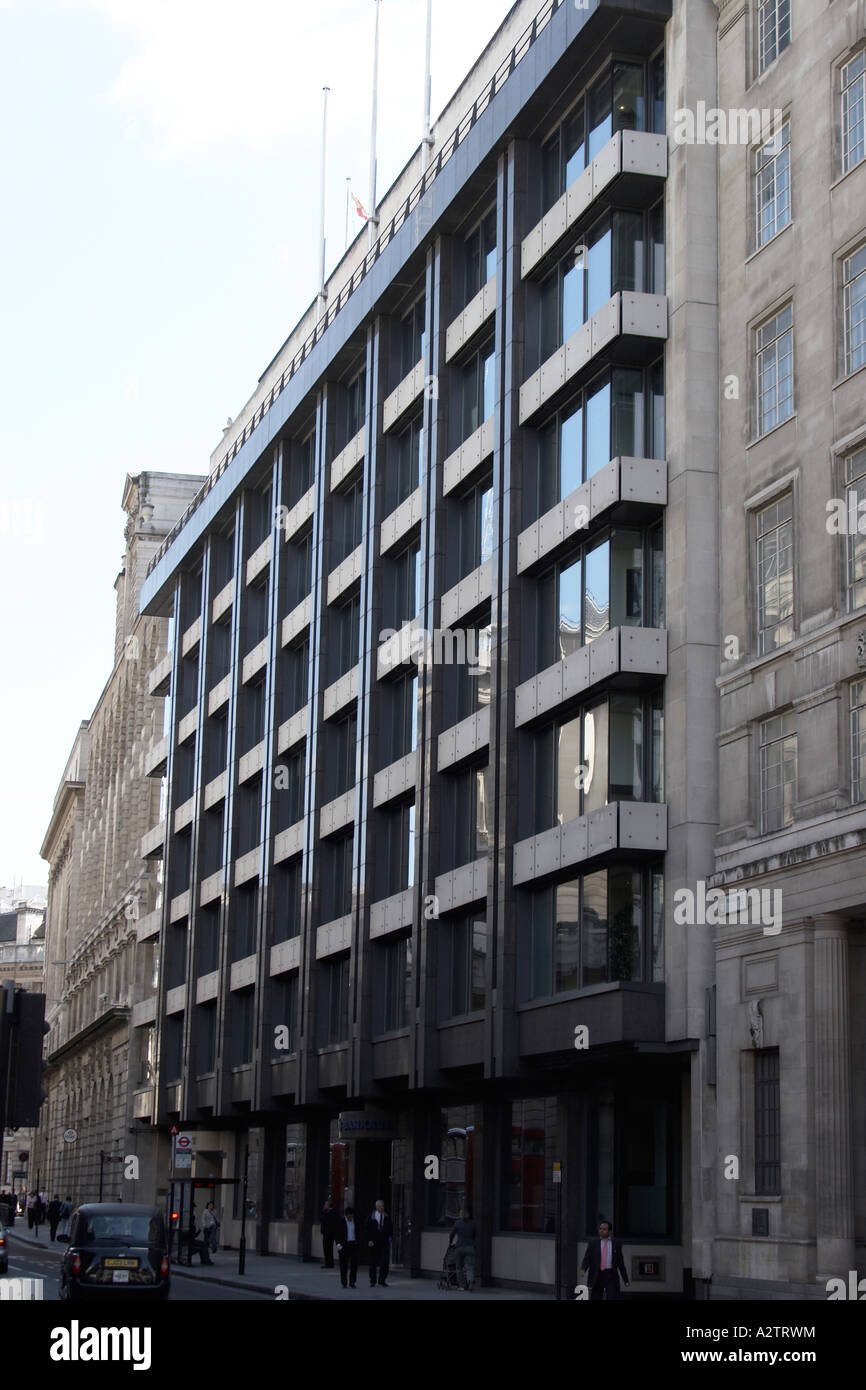 Princes Street office buildings City of London EC2 England UK Stock ...