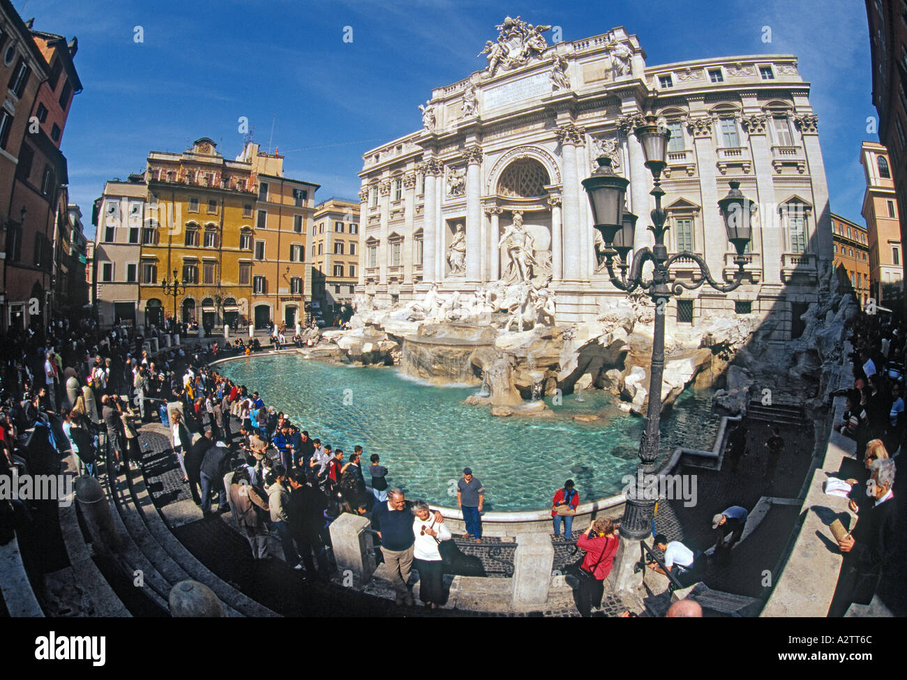 Rome Italy Trevi fountain Stock Photo - Alamy