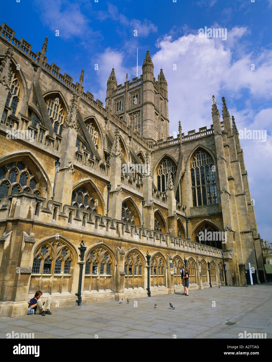 Bath Abbey, Bath, England, UK Stock Photo - Alamy
