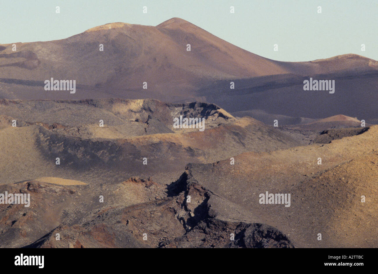 lanzarote fire mountain Stock Photo - Alamy