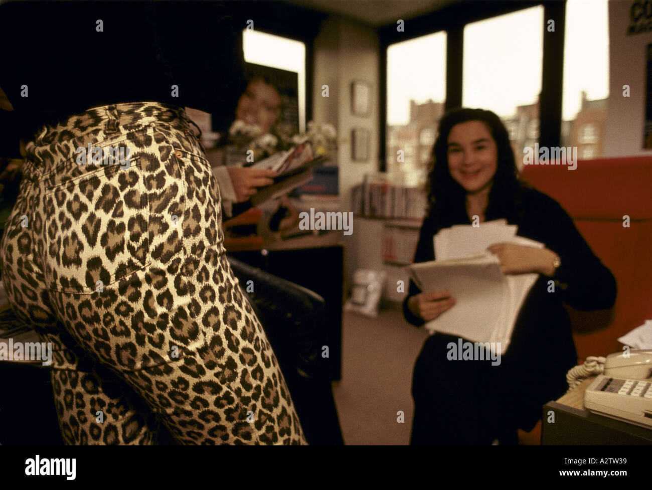 cosmopolitan magazine office london 1993 Stock Photo - Alamy