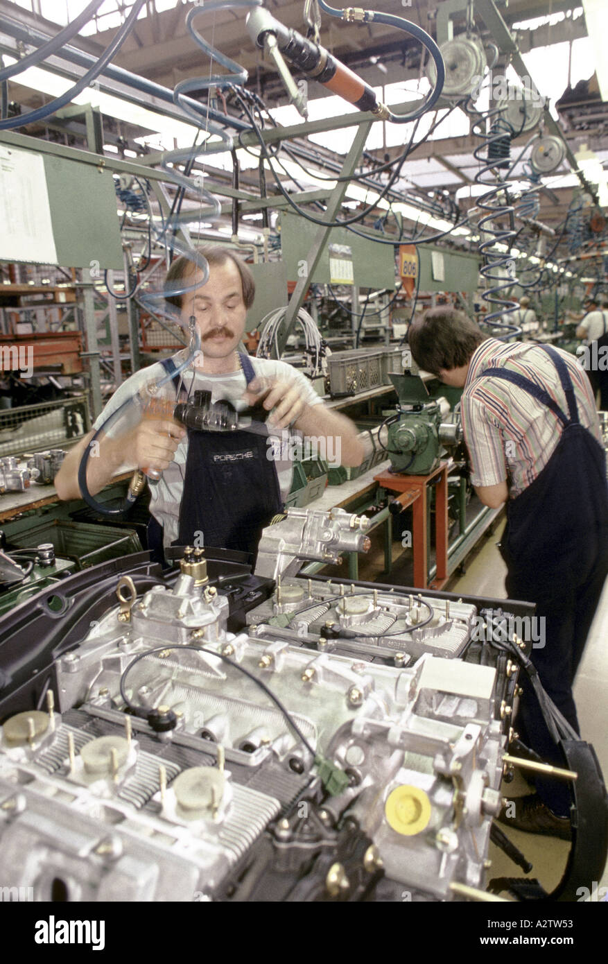production line of the porsche factory germany Stock Photo - Alamy