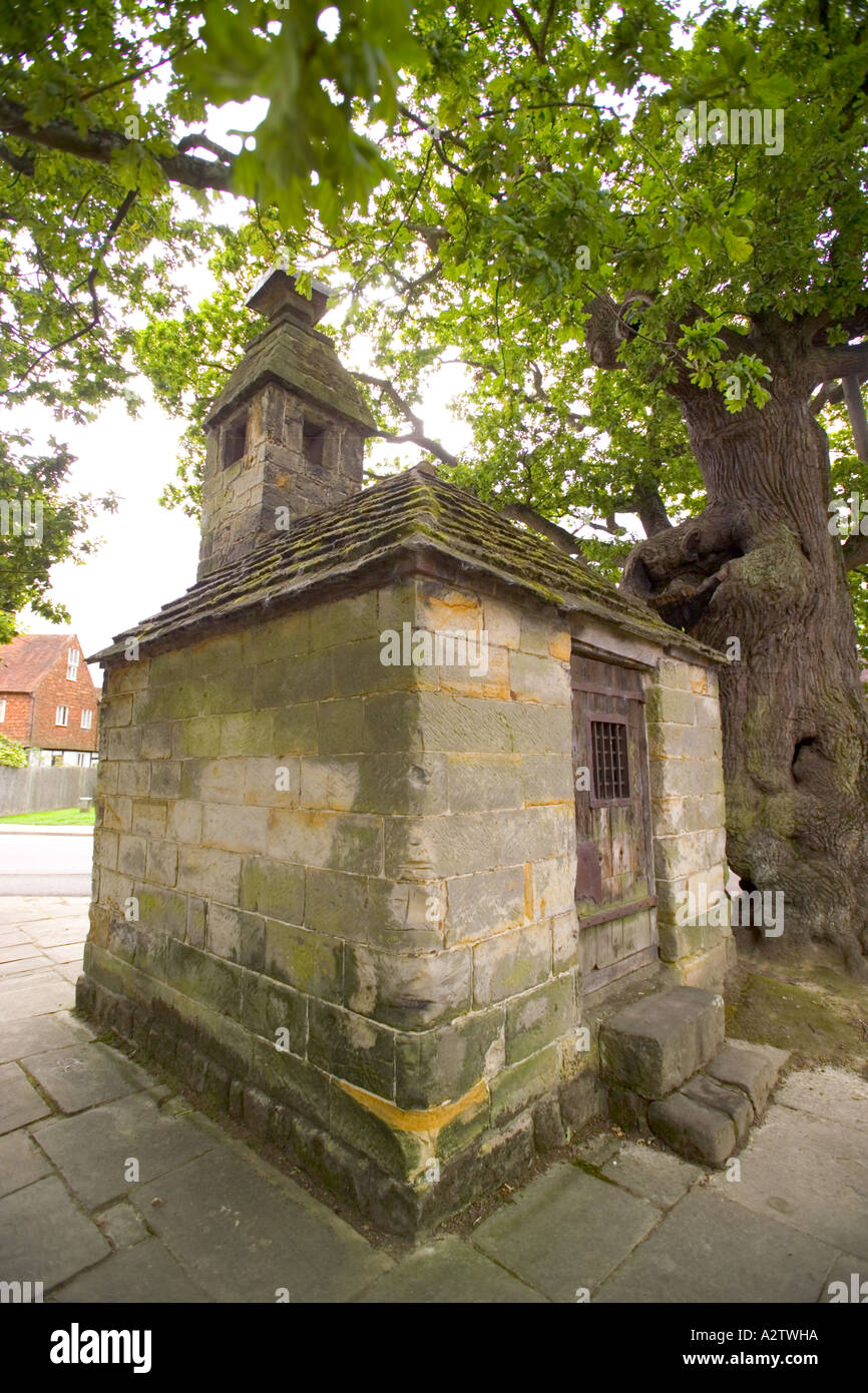 Lingfield cage old prison in hi-res stock photography and images - Alamy