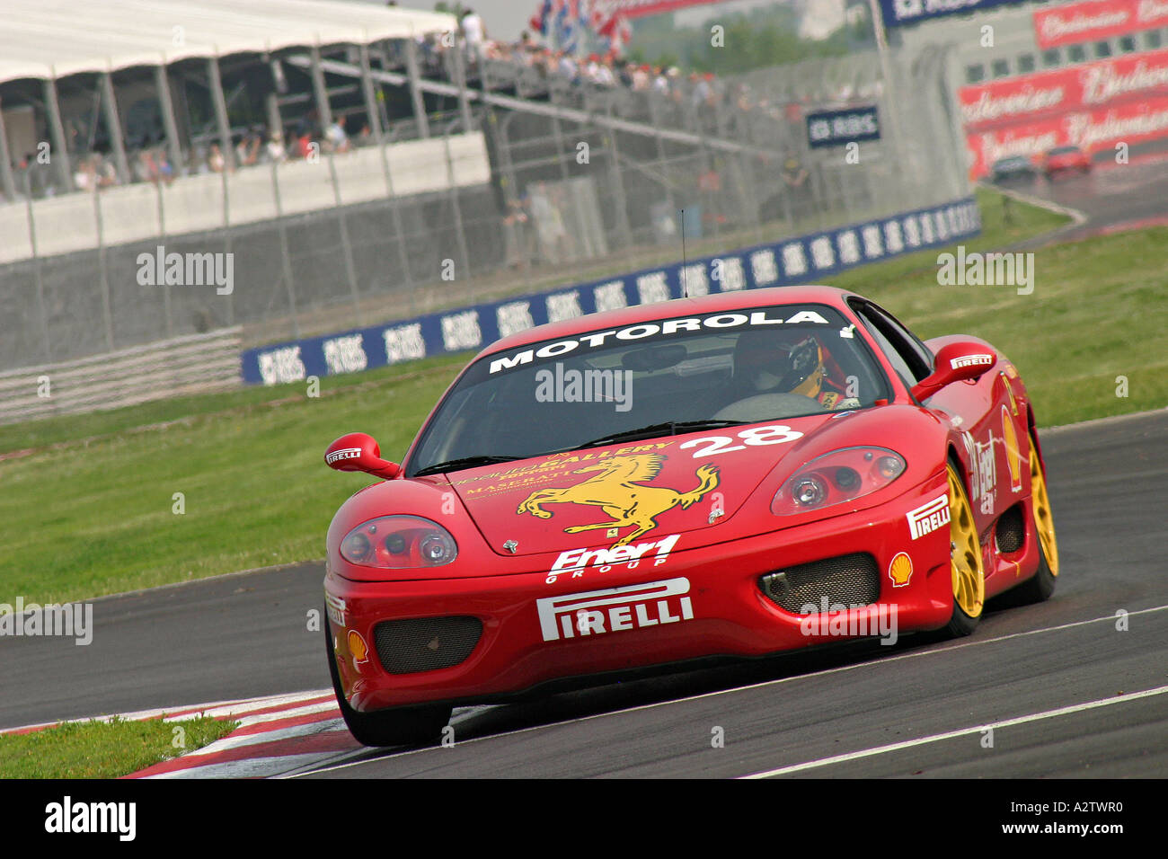 Ferrari challenge pilot hi-res stock photography and images - Alamy