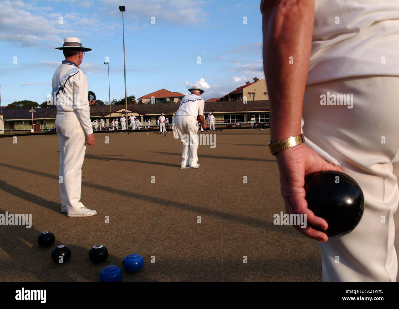 Lawn bowls australia hi-res stock photography and images - Alamy