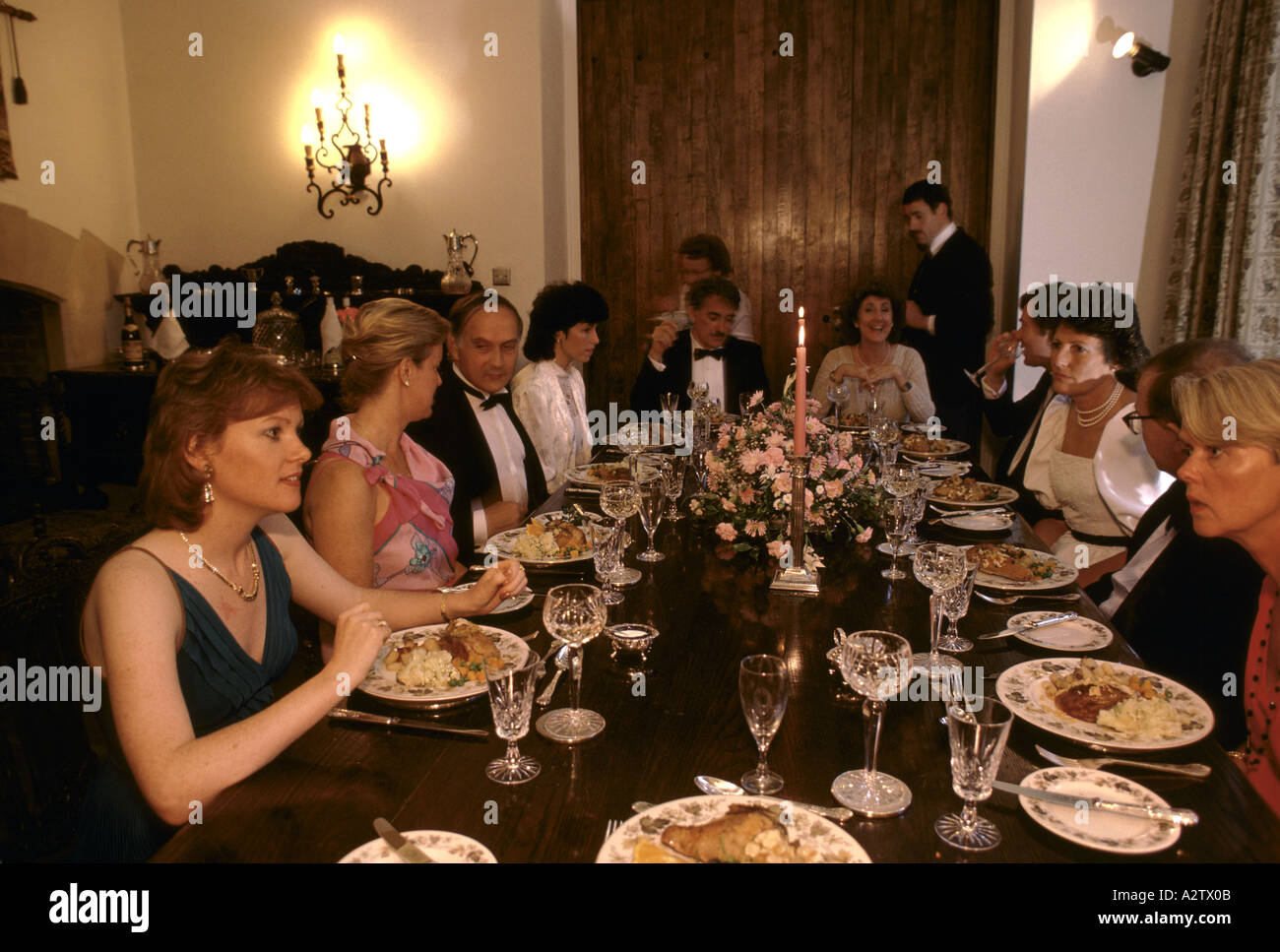 rich at play mr mrs mudd s party Stock Photo - Alamy