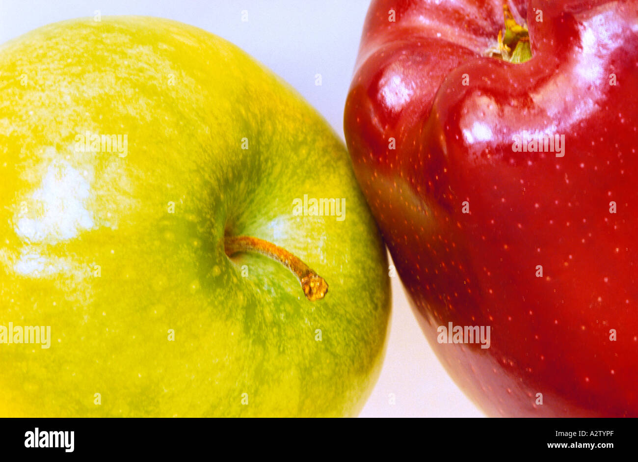 Red and Green Apples Stock Photo - Alamy