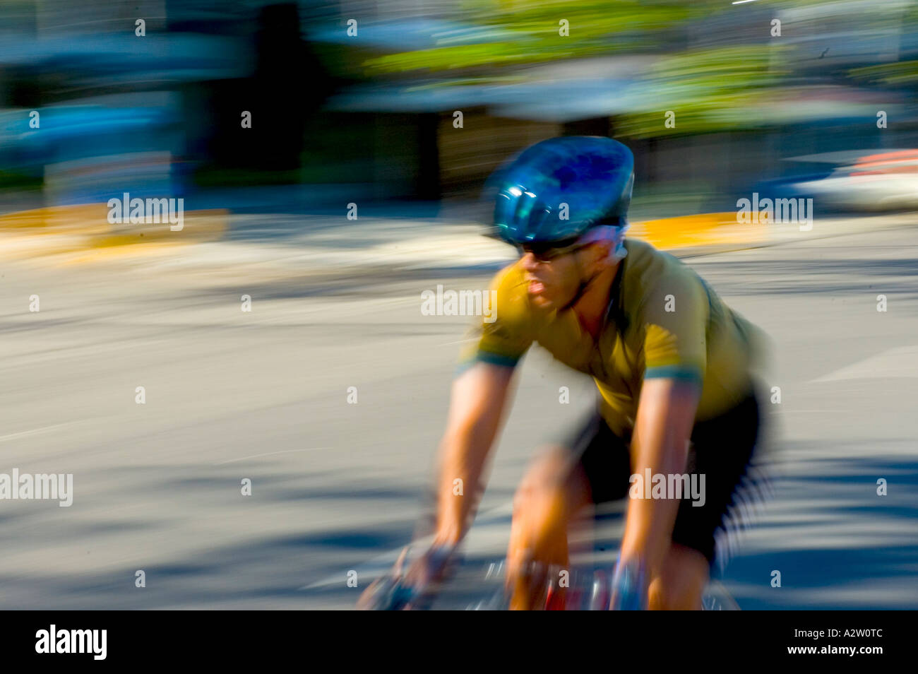 Stock photo of a cyclist Front shot Rio de Janeiro Brazil Stock Photo ...