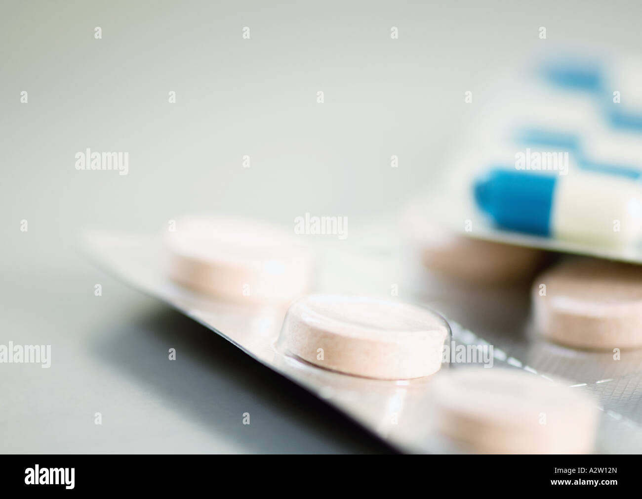 Blister packs of pills Stock Photo - Alamy