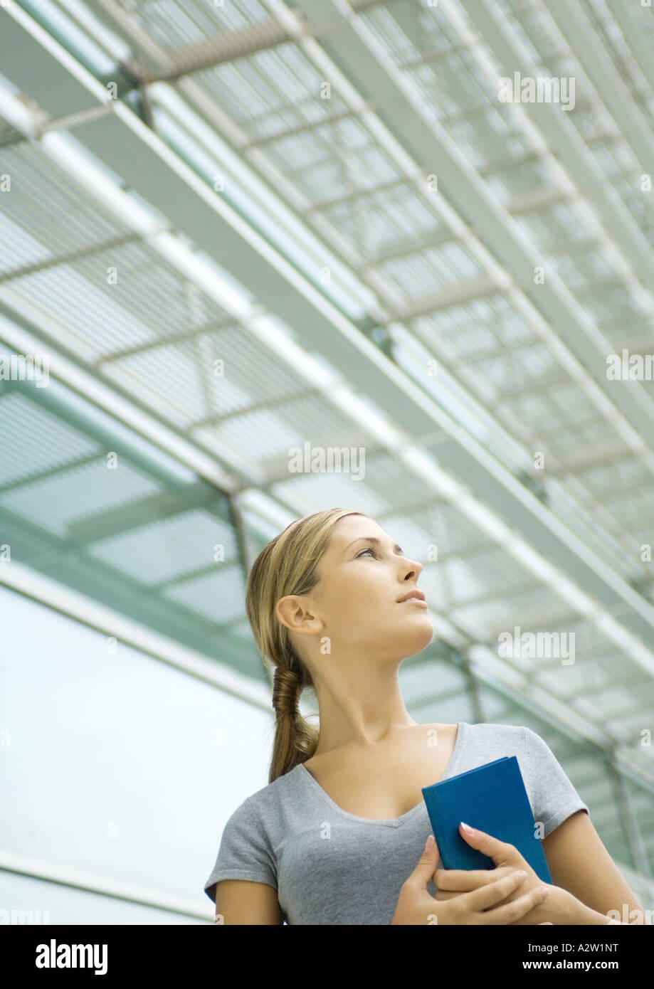 Woman holding agenda structure hi-res stock photography and images - Alamy