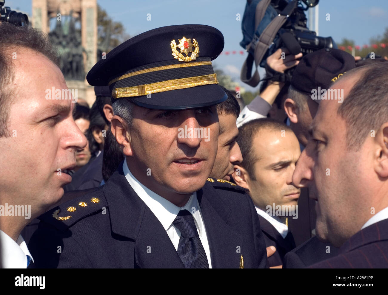 A Turkish general attending the celebrations for Republic day in ...