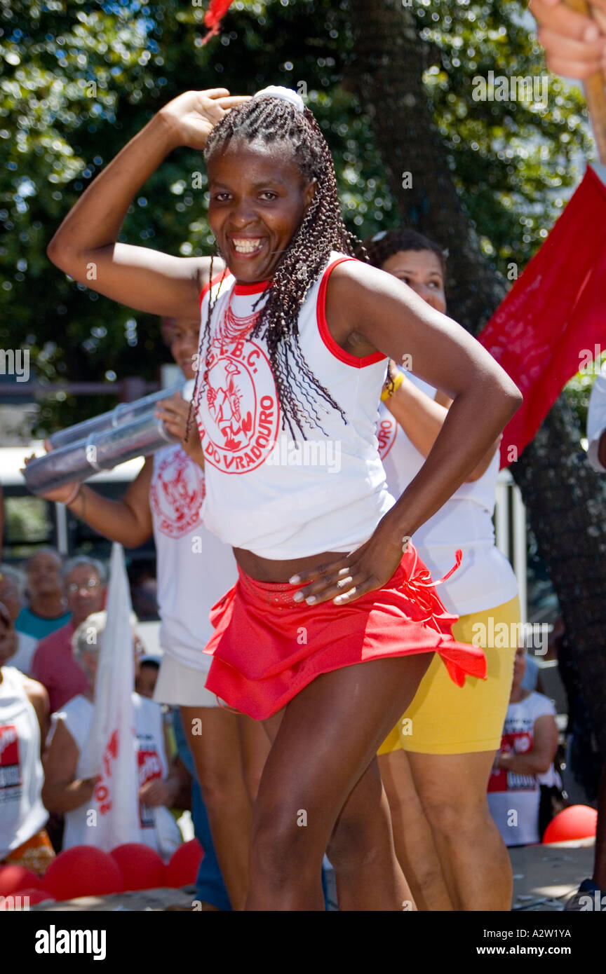 Stock photo of a Brazilian samba dancer in Christmas time Stock Photo ...