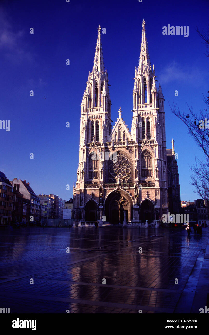 Saint Peter saint Paul Church Cathedral Ostend Belgium Stock Photo - Alamy