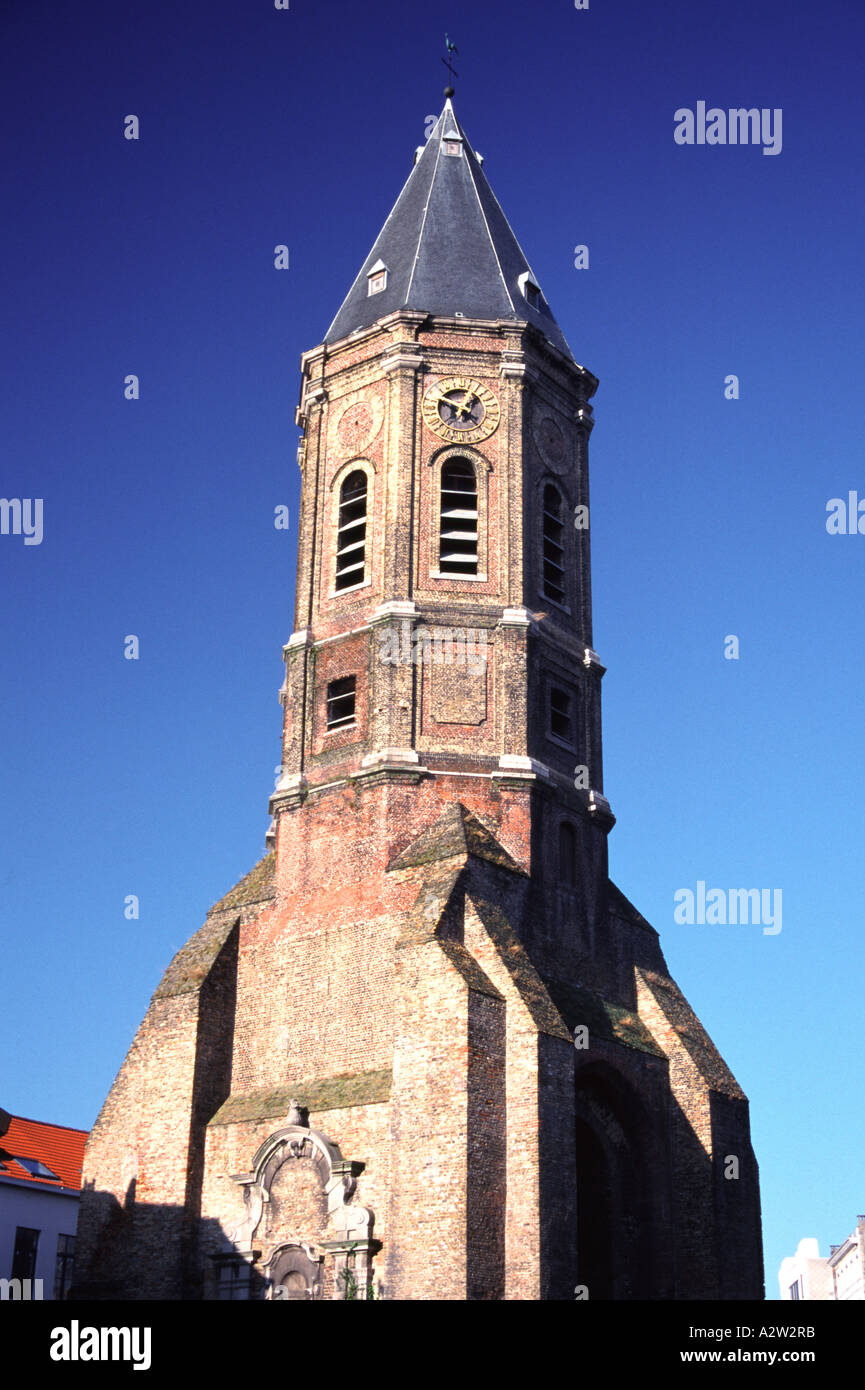 Peperbusse Ostend Oostende Belgium Peter and Saint Paul s church Stock ...