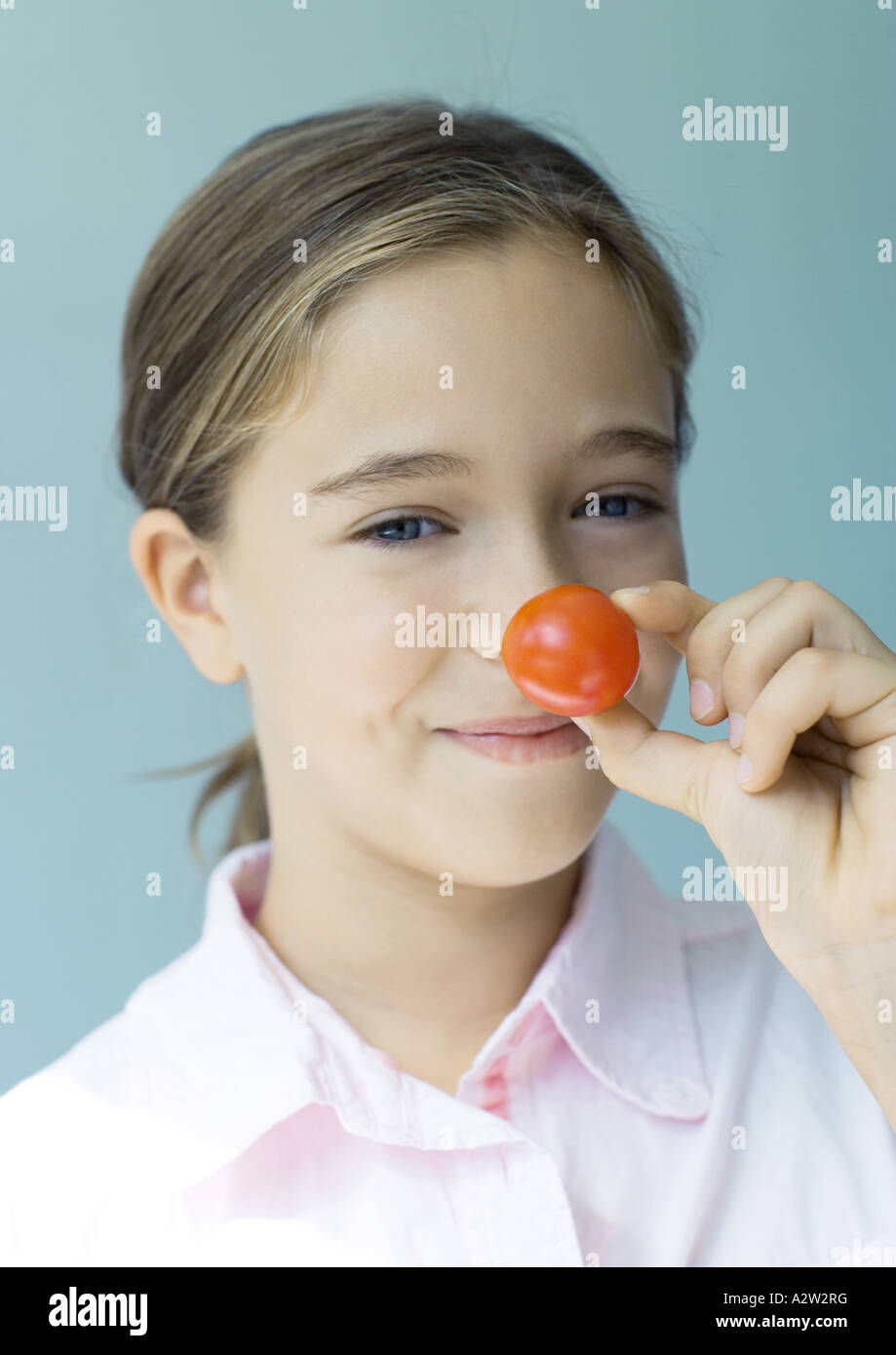 Tomato nose hi-res stock photography and images - Alamy