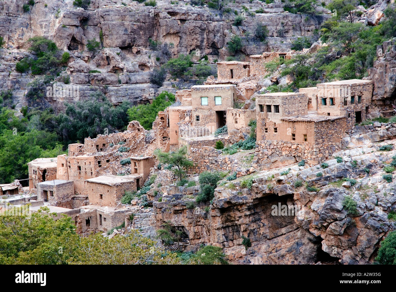 Jabal Akhdhar village Stock Photo - Alamy