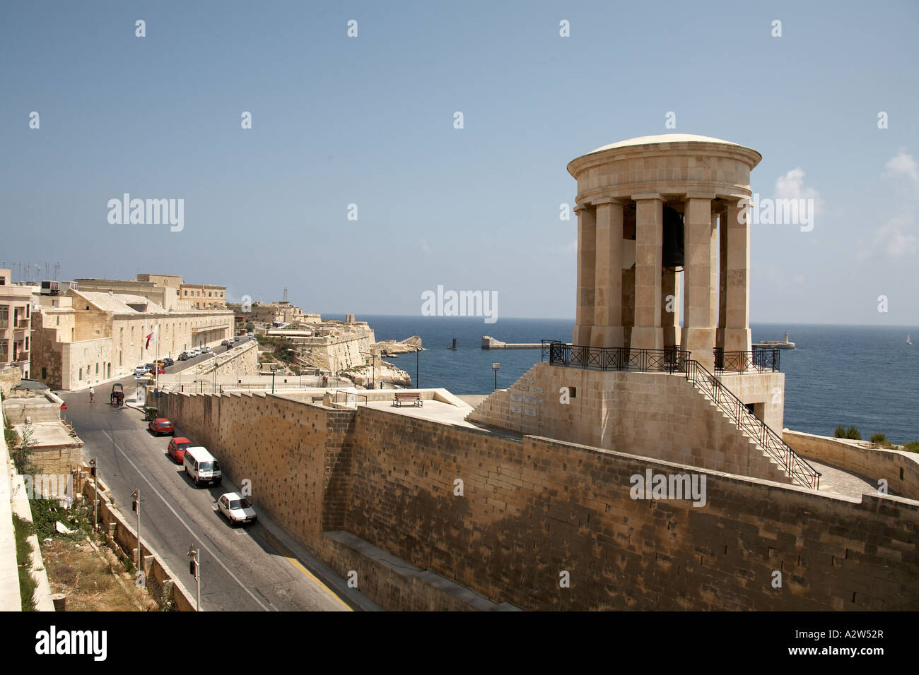 Siege Bell World War 2 memorial in Valetta capital city of ...