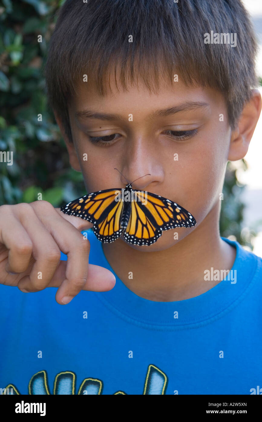 Butterfly boy monarch hi-res stock photography and images - Alamy