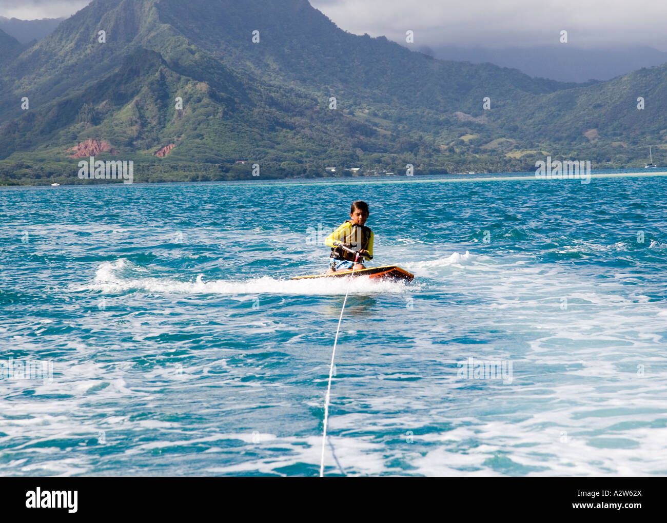Tow behind boat hi-res stock photography and images - Alamy