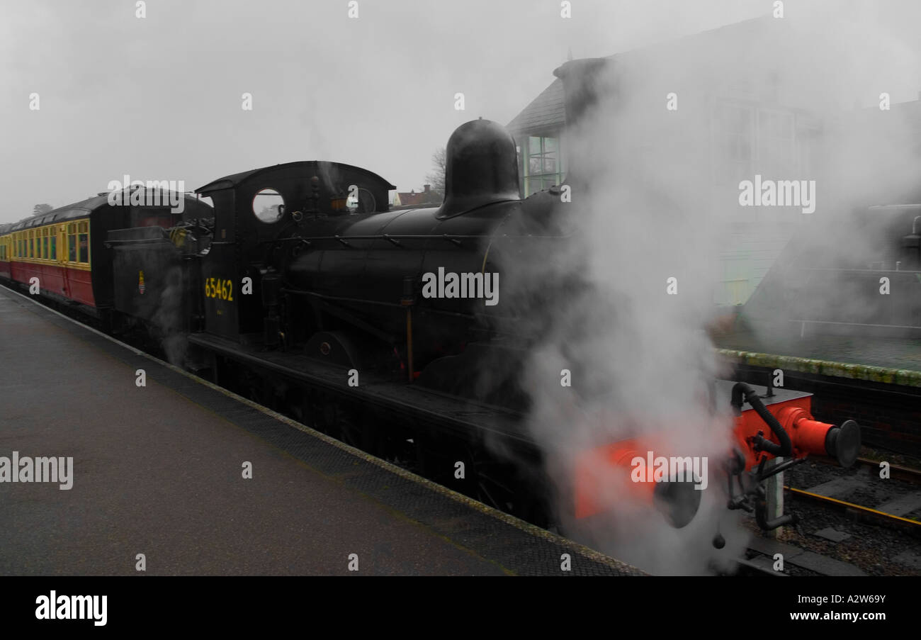 Image of steam train locomotive on the north norfolk poppy line Stock ...