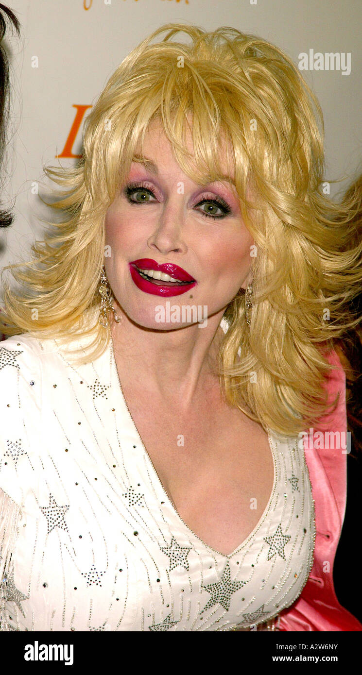 DOLLY PARTON US Country singer and composer Stock Photo - Alamy