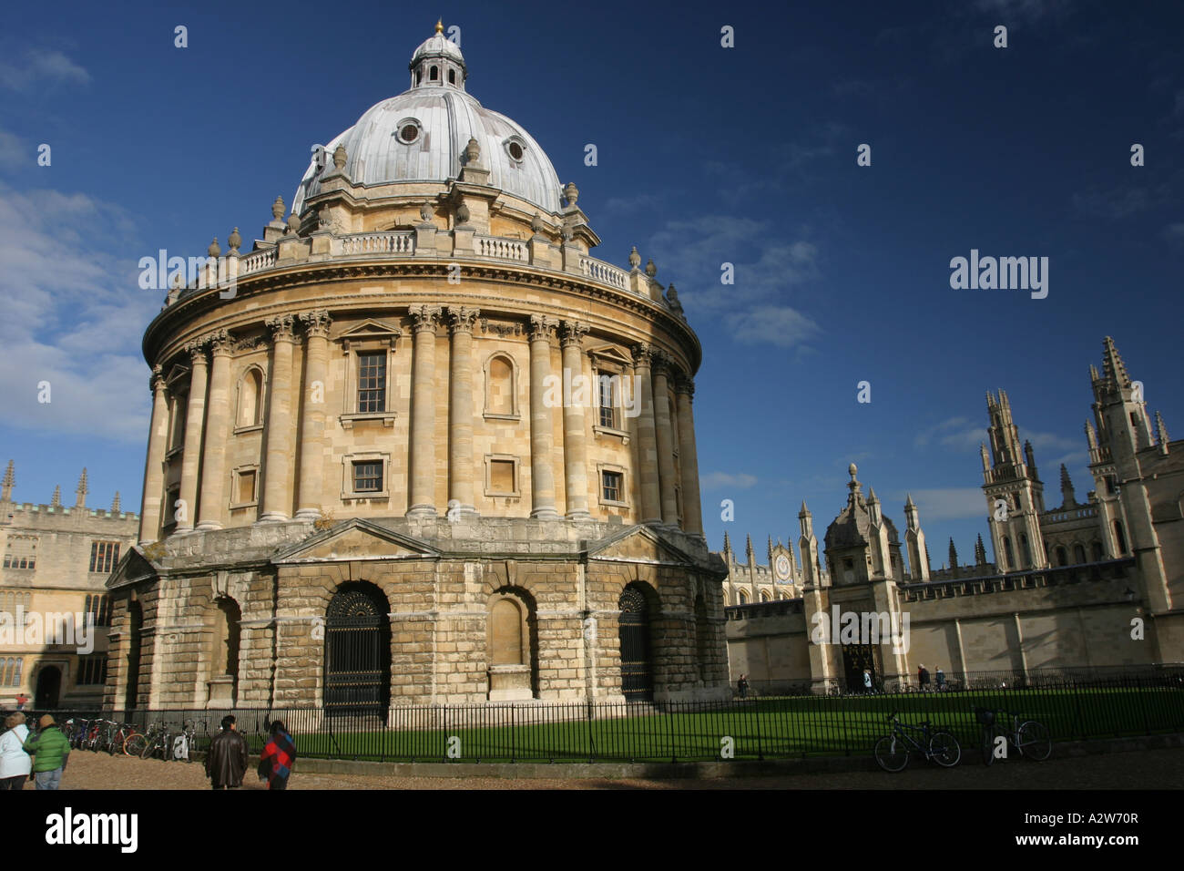 OXFORD, England. The Radcliff Camera is the main reading room for the ...