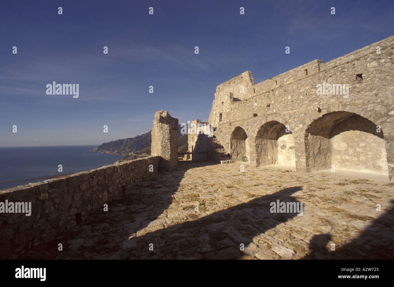 Campania salerno castle arechi hi-res stock photography and images - Alamy