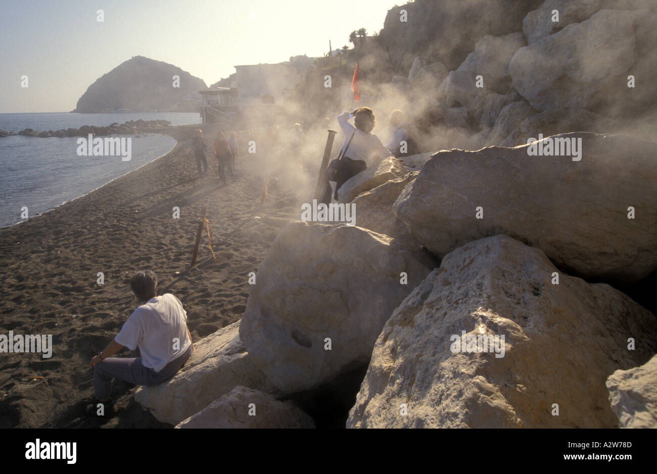 Fumarole beach ischia hi-res stock photography and images - Alamy