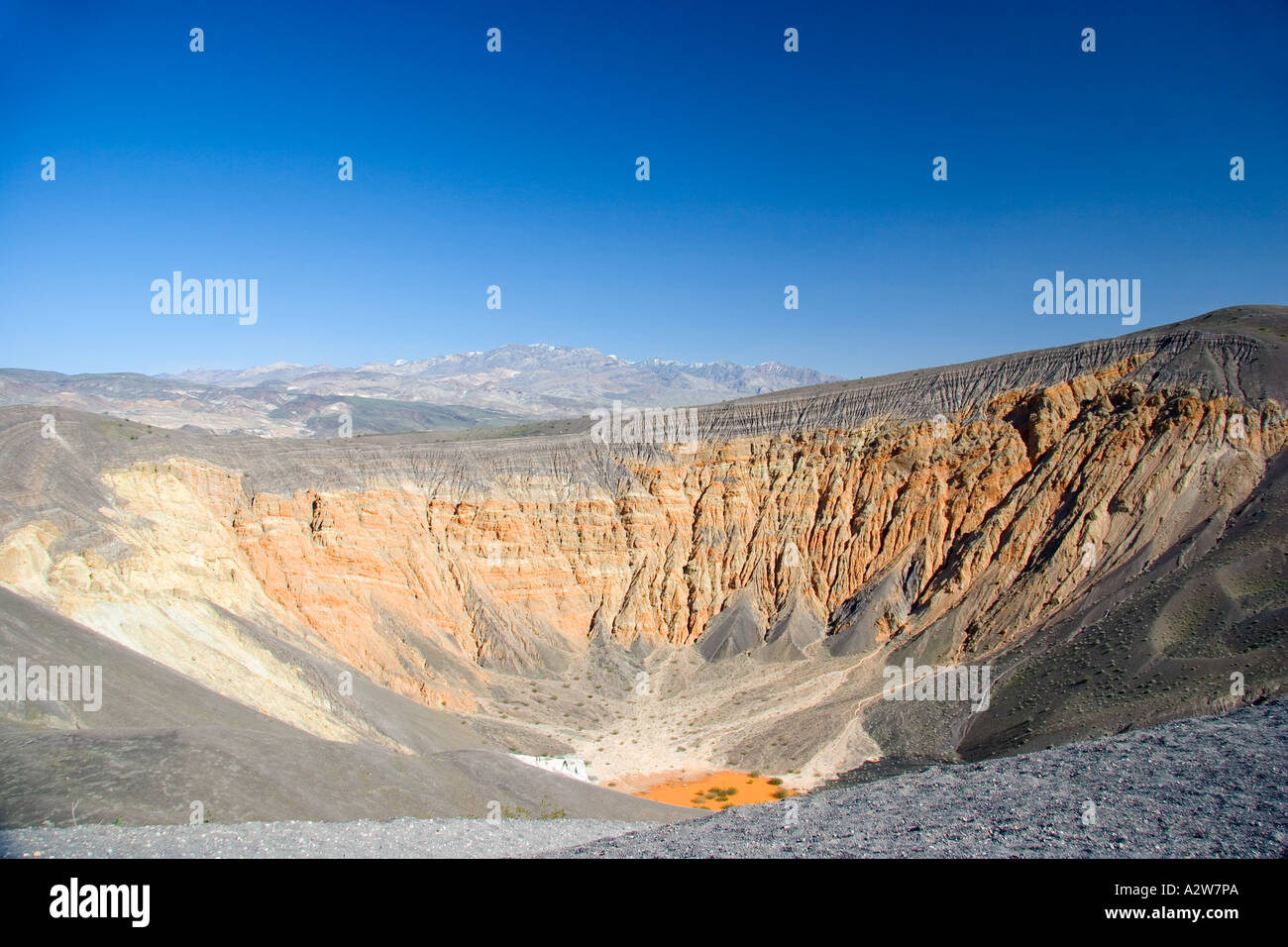 Ubehebe crater hole hi-res stock photography and images - Alamy