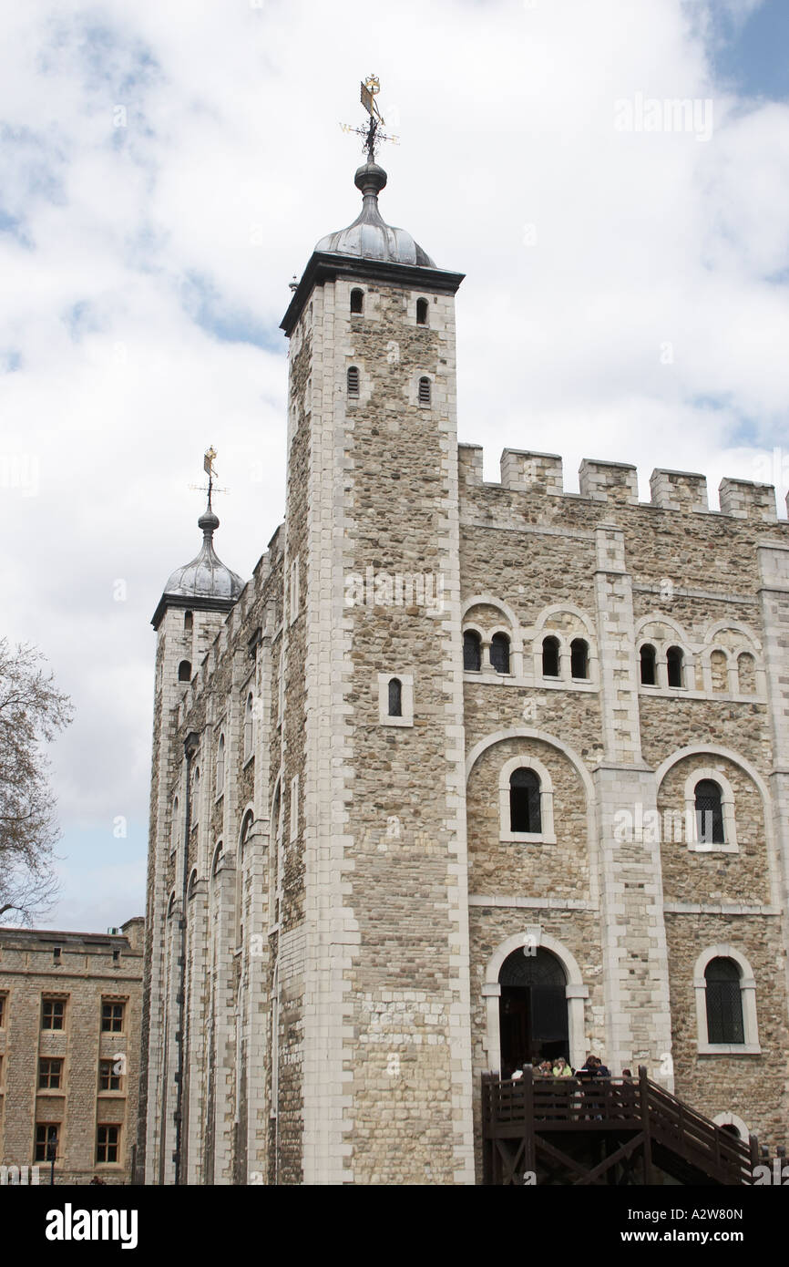 The White Tower in Tower of London City of London EC3 England Historic ...