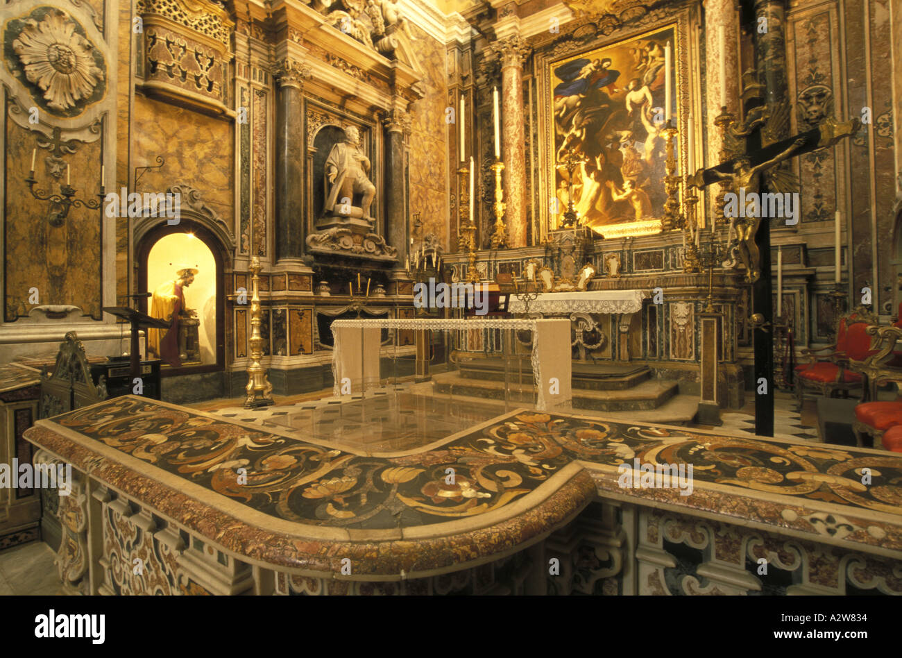 Santa maria delle anime del Purgatorio church Stock Photo - Alamy