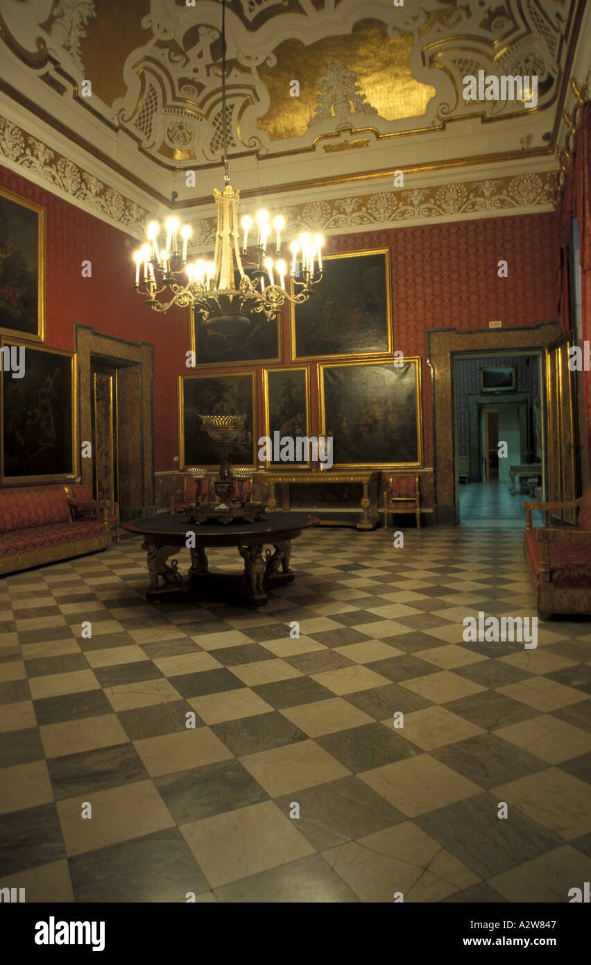 Interior of Palazzo Reale Stock Photo - Alamy