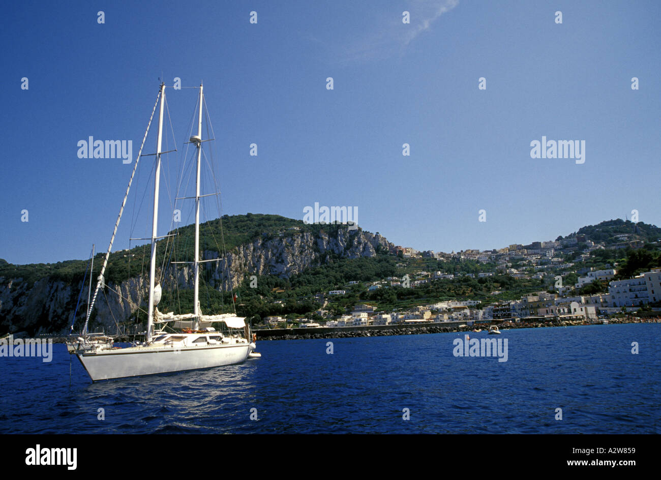 Napoli capri island hi-res stock photography and images - Alamy