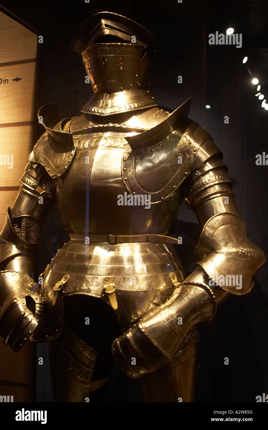 Suit of armour of Jon of Gaunt in the White Tower in the Tower of ...