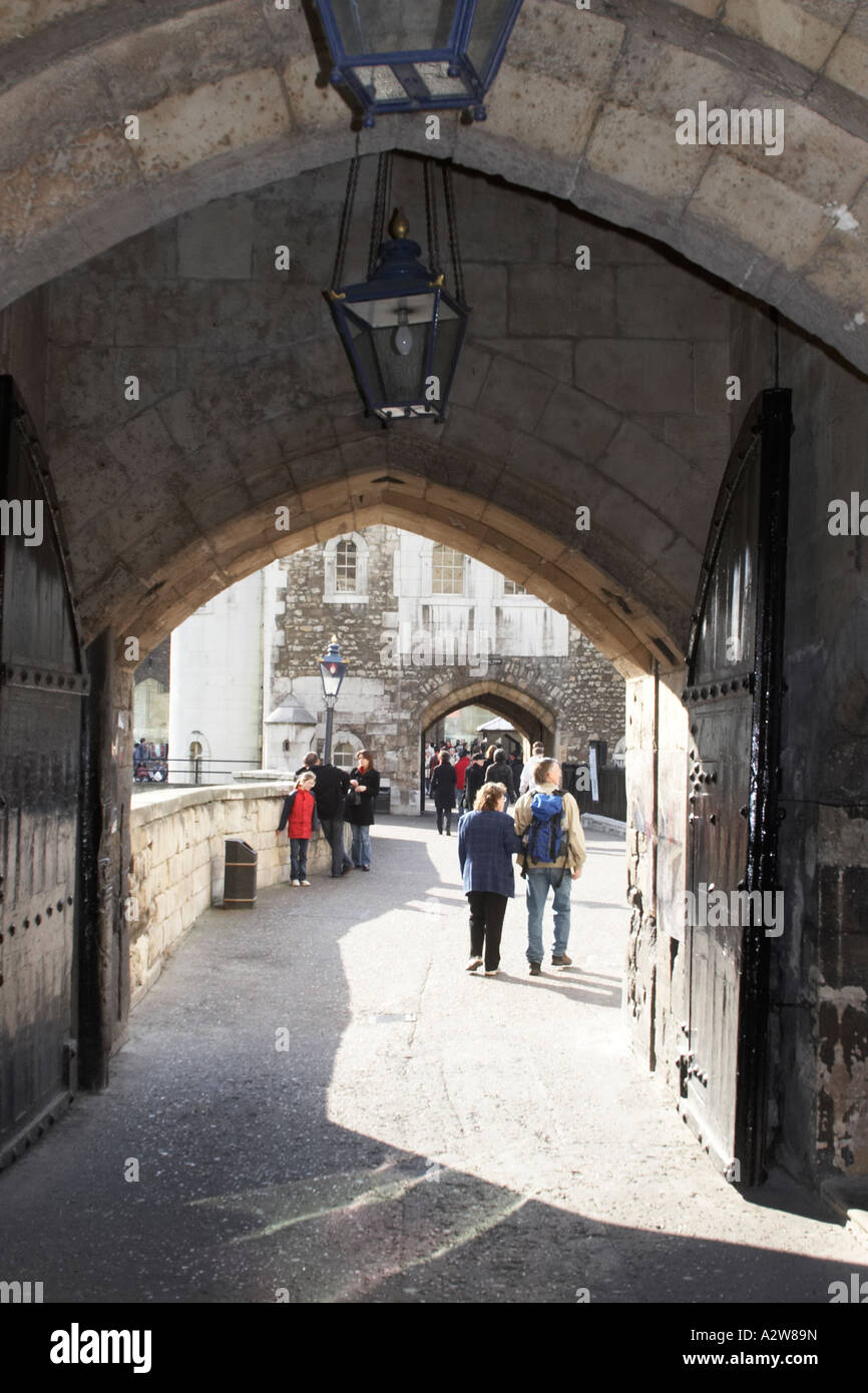 Byward tower london entrance hi-res stock photography and images - Alamy