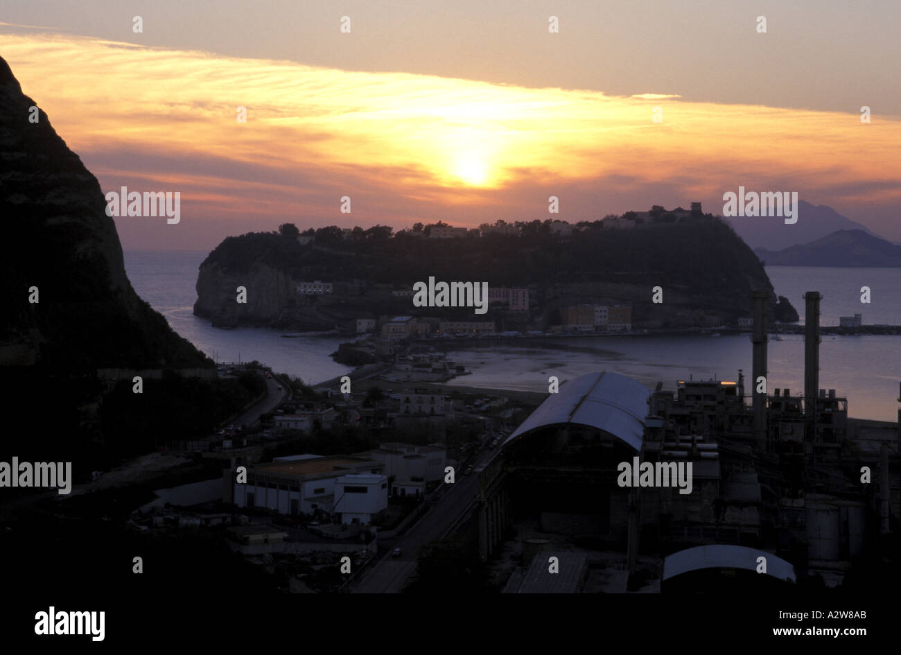 Island nisida hi-res stock photography and images - Alamy