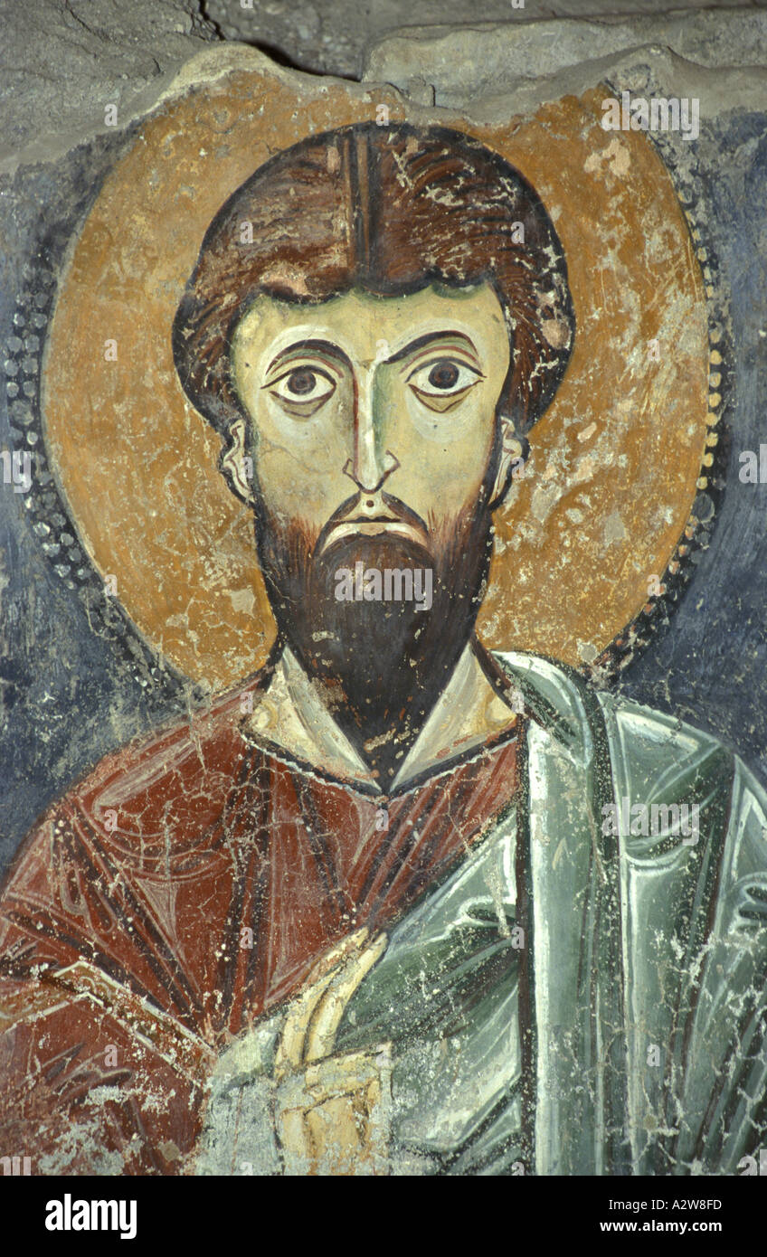 Mural of jesus in church hi-res stock photography and images - Alamy