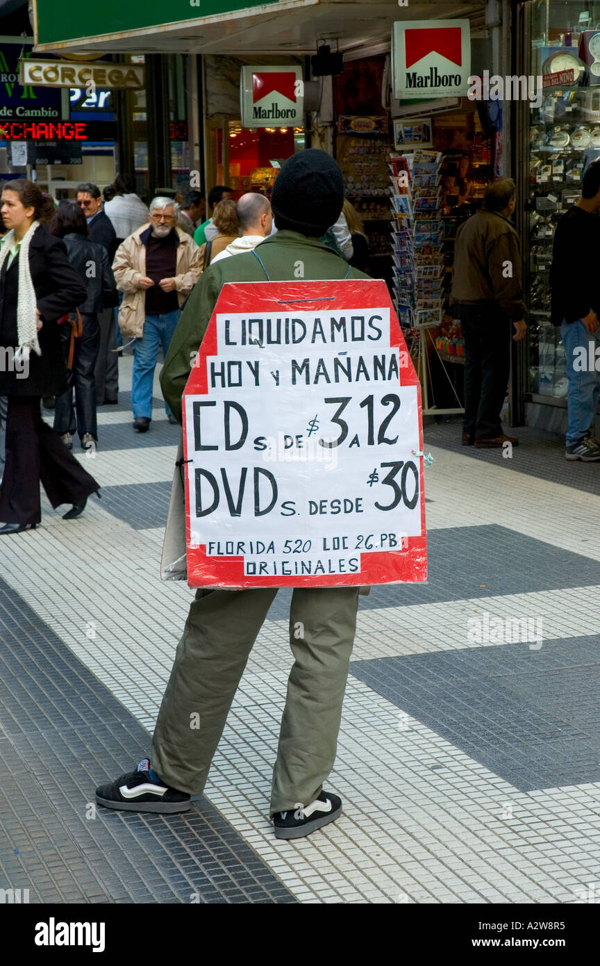 Carrying advertising signs hi-res stock photography and images - Alamy