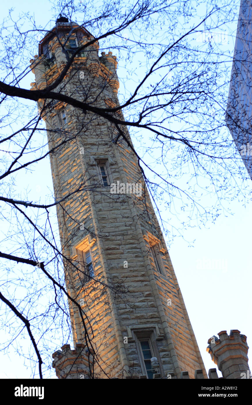Chicago Water Tower Stock Photo - Alamy