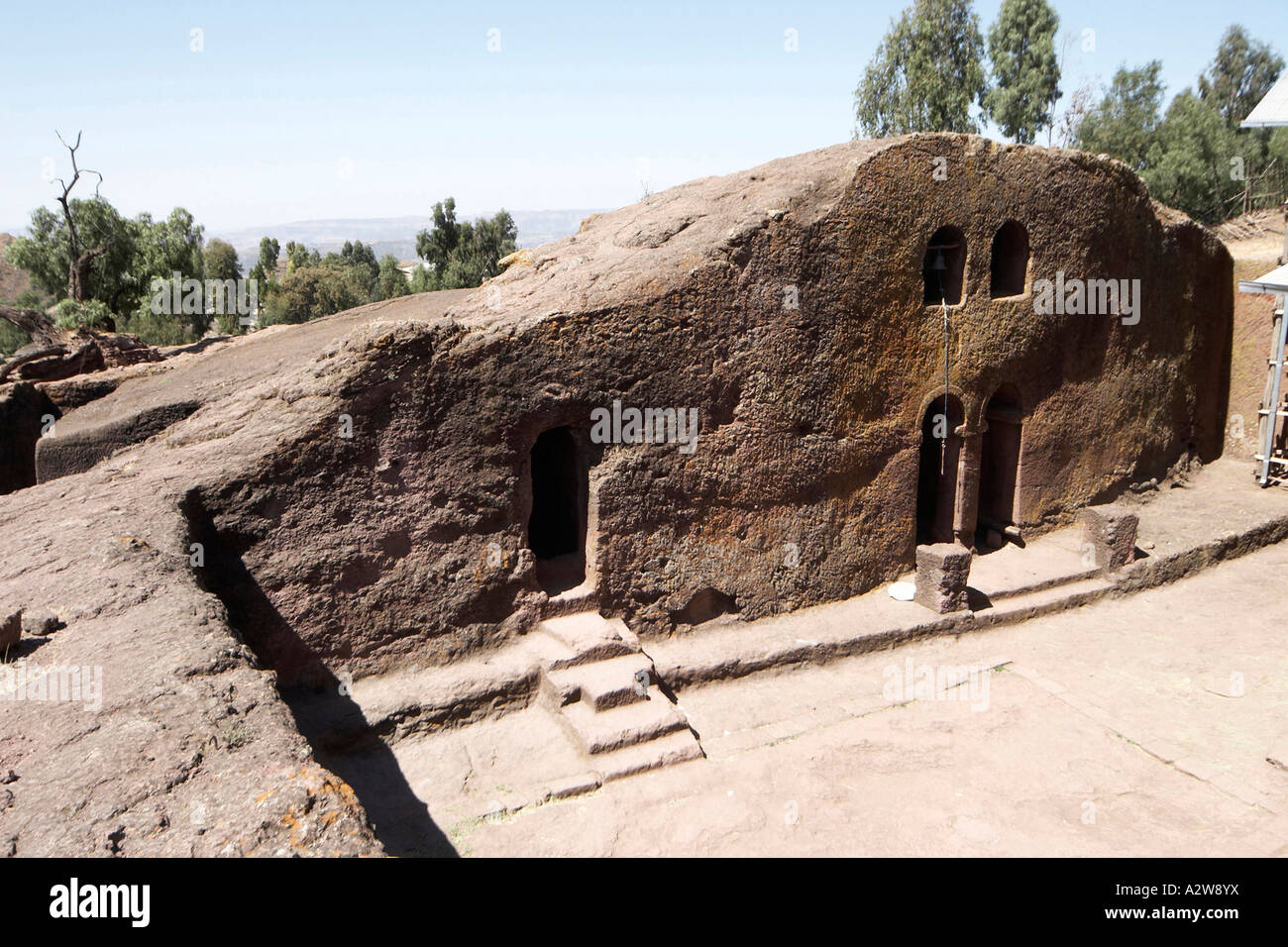 Tomb of Adam rock hewn church Lalibela Ethiopia Africa Stock Photo - Alamy