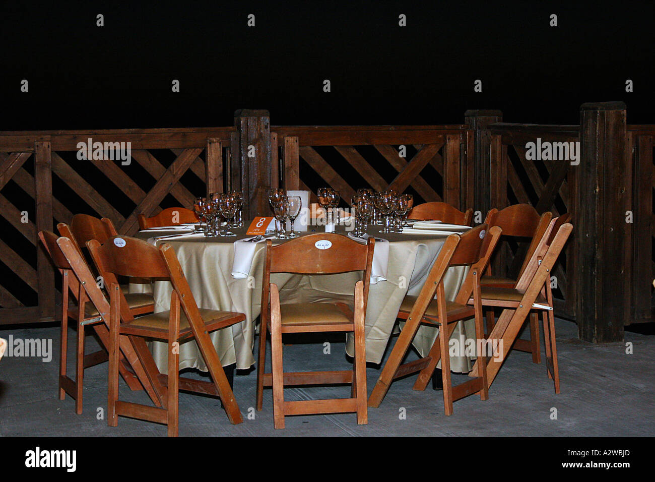 table set for a dinner party Stock Photo - Alamy