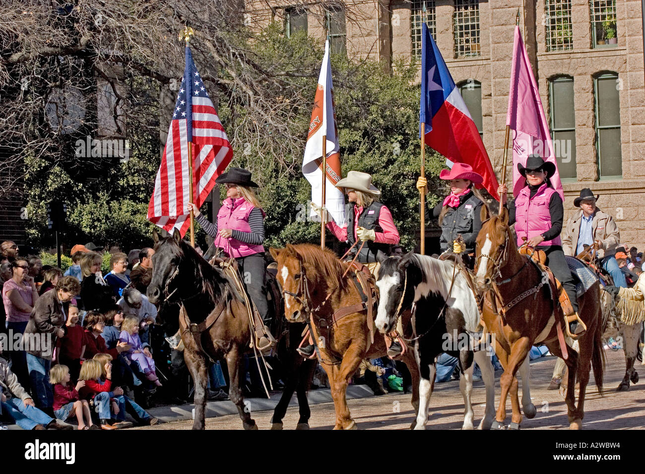 Horseback carrying flags hi-res stock photography and images - Alamy