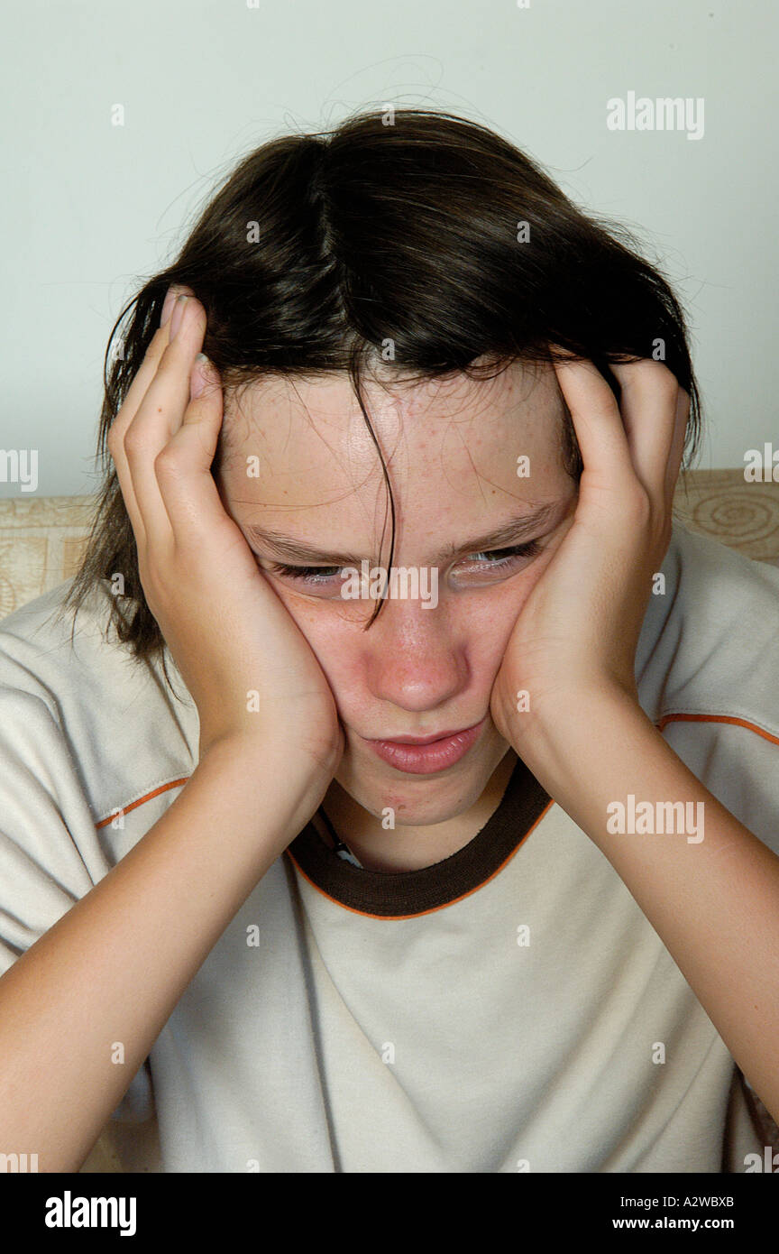 Teen moods hi-res stock photography and images - Alamy