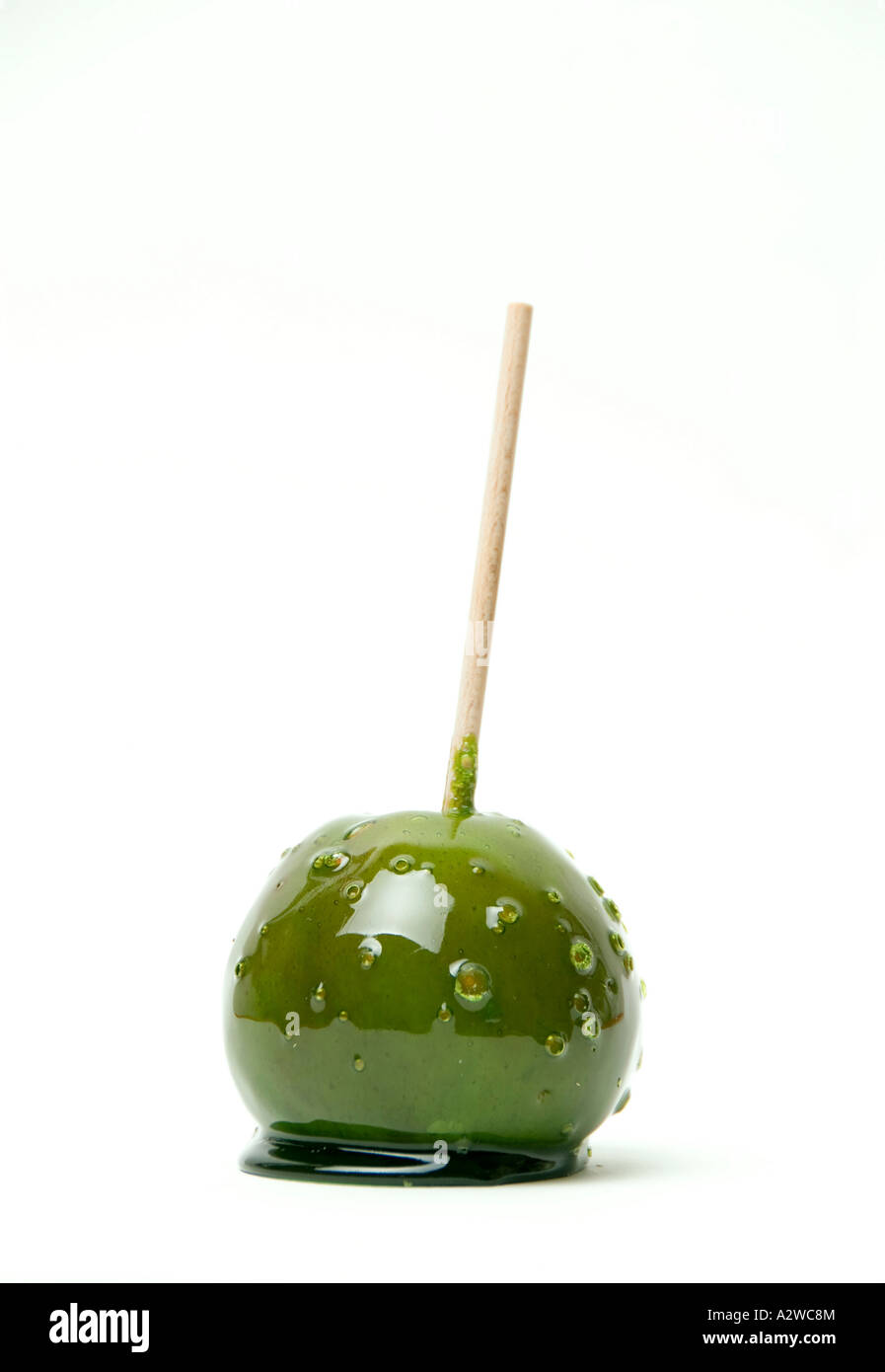green candied apple - green Candy Apples Stock Photo - Alamy