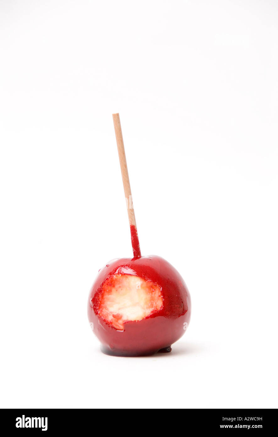 red candied apple - Red Candy Apples Stock Photo - Alamy