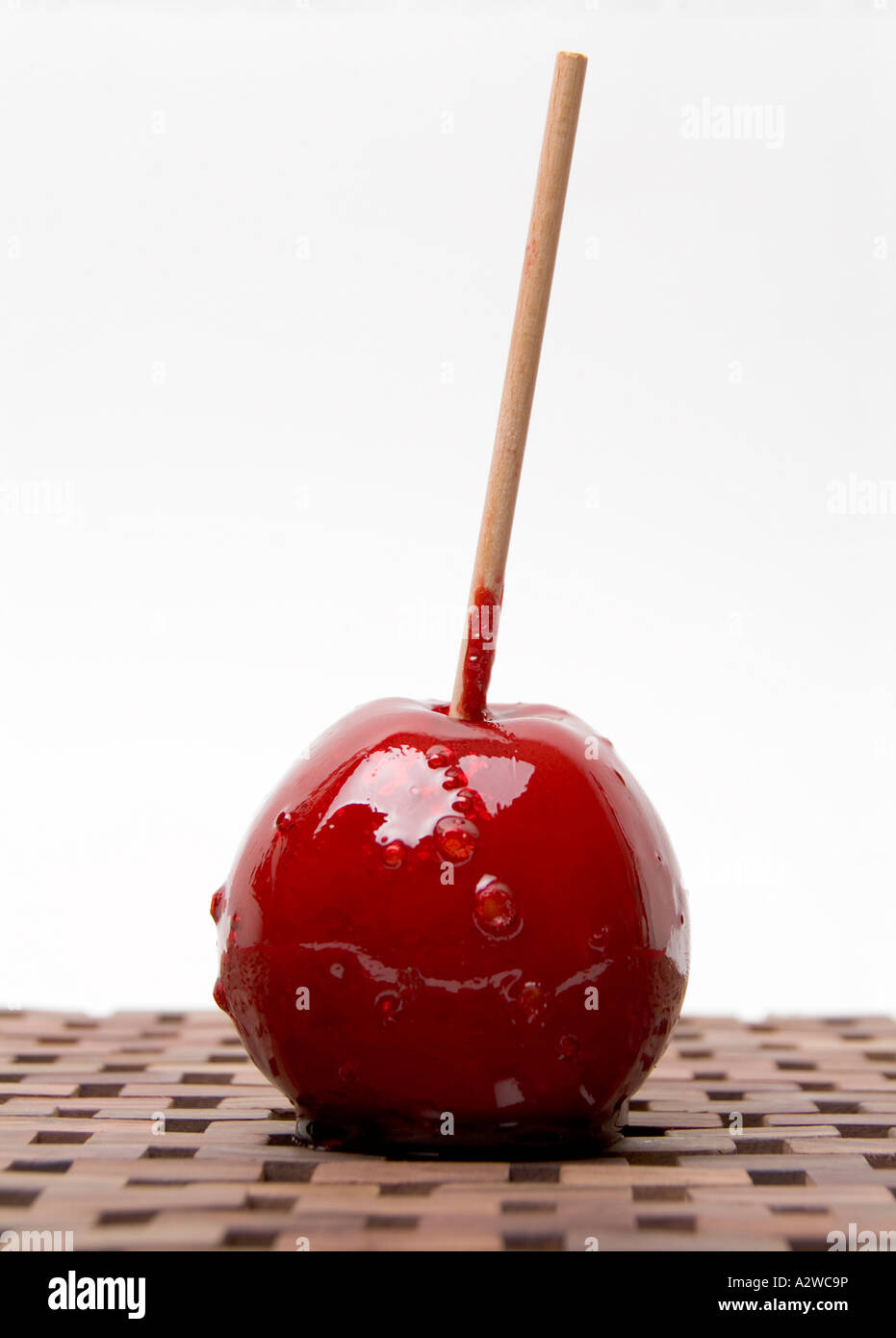 red candied apple - Red Candy Apples Stock Photo - Alamy