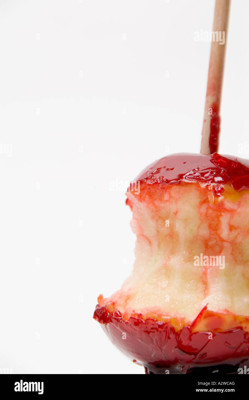 red candied apple - Red Candy Apples Stock Photo - Alamy