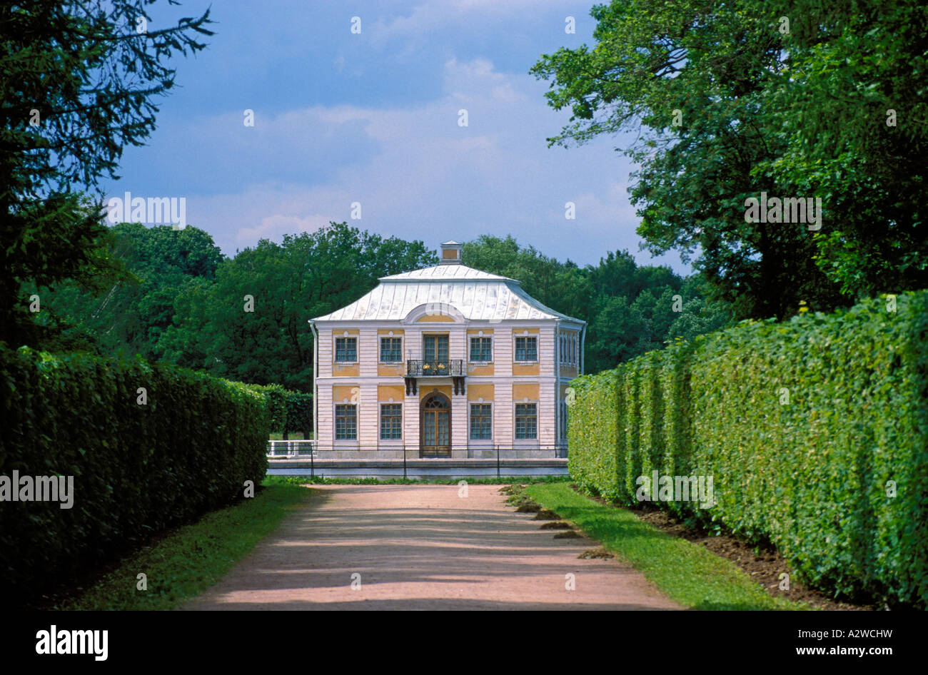 Russia Peterhof also known as Petrodvorets the Marly Stock Photo - Alamy