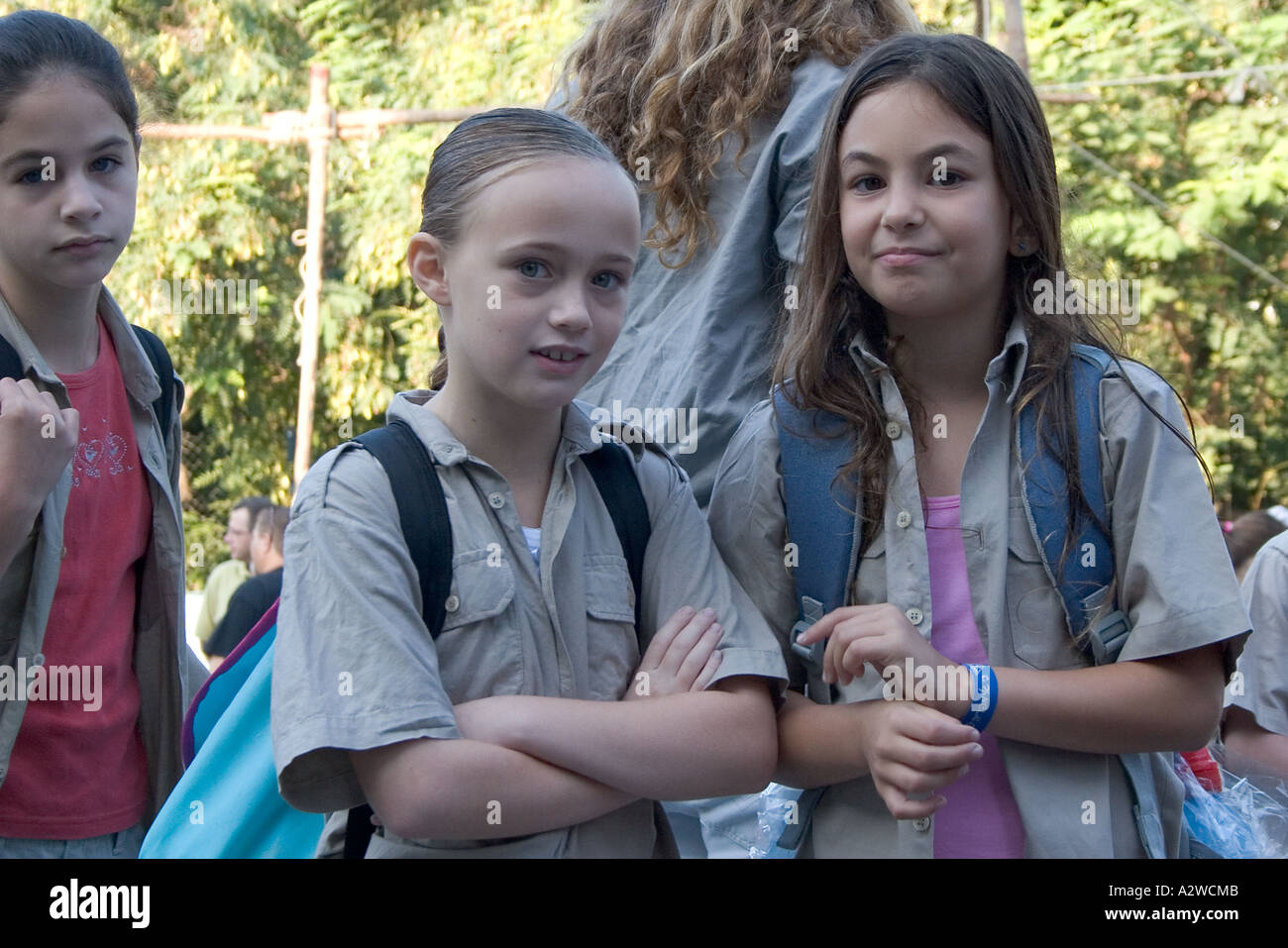 Children at the Israeli Scouts Youth Movement Stock Photo - Alamy