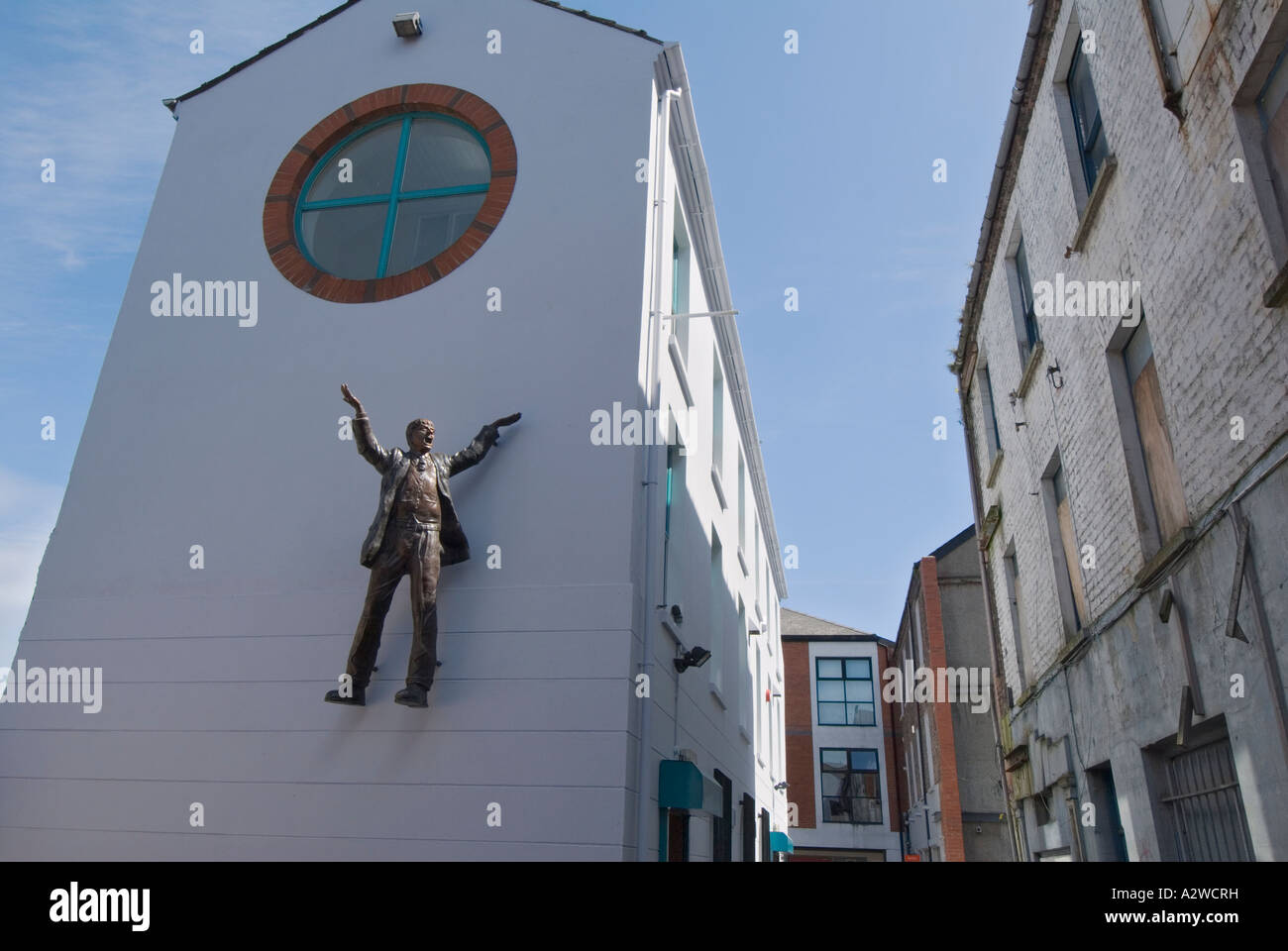 Northern Ireland Belfast statue of trade union leader James Larkin ...